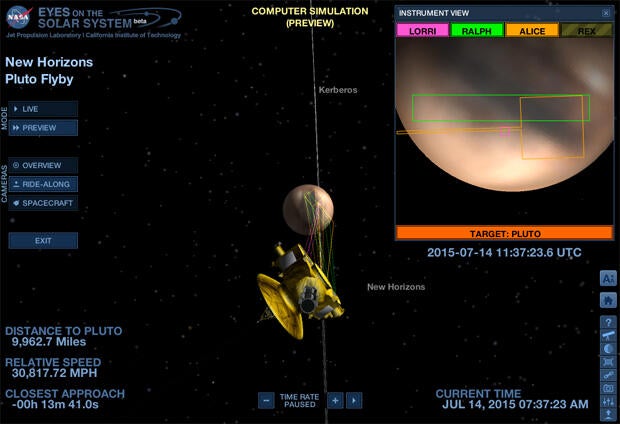 New Horizons probe races toward historic Pluto flyby - CBS News