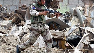 Fighting Flares In Fallujah - CBS News