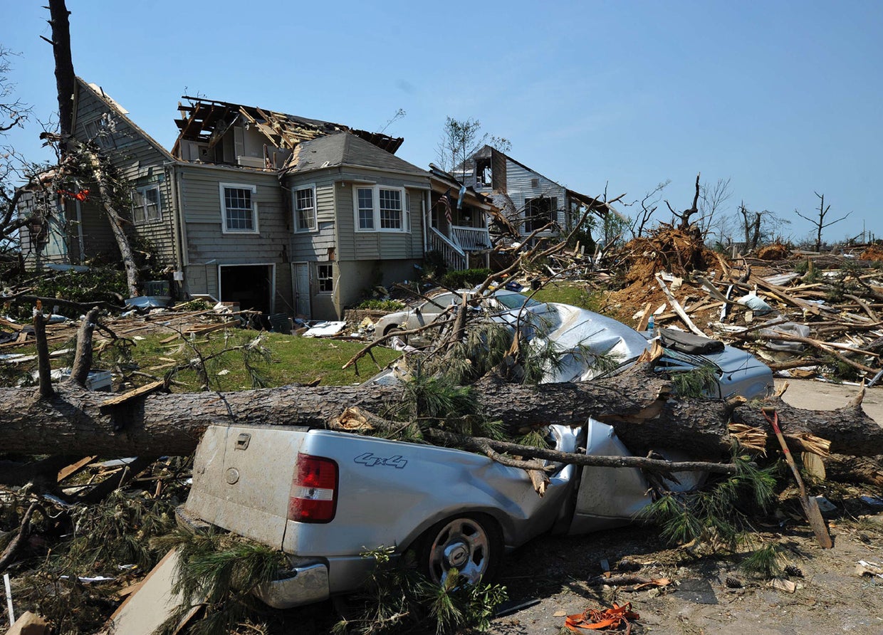 Tornadoes' apocalyptic aftermath