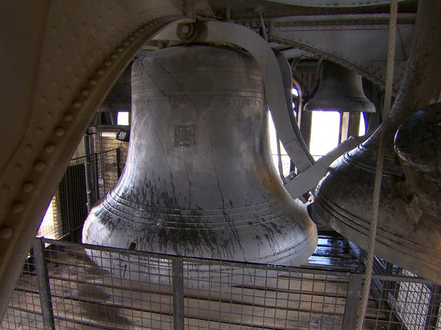 A rare look inside London's Big Ben