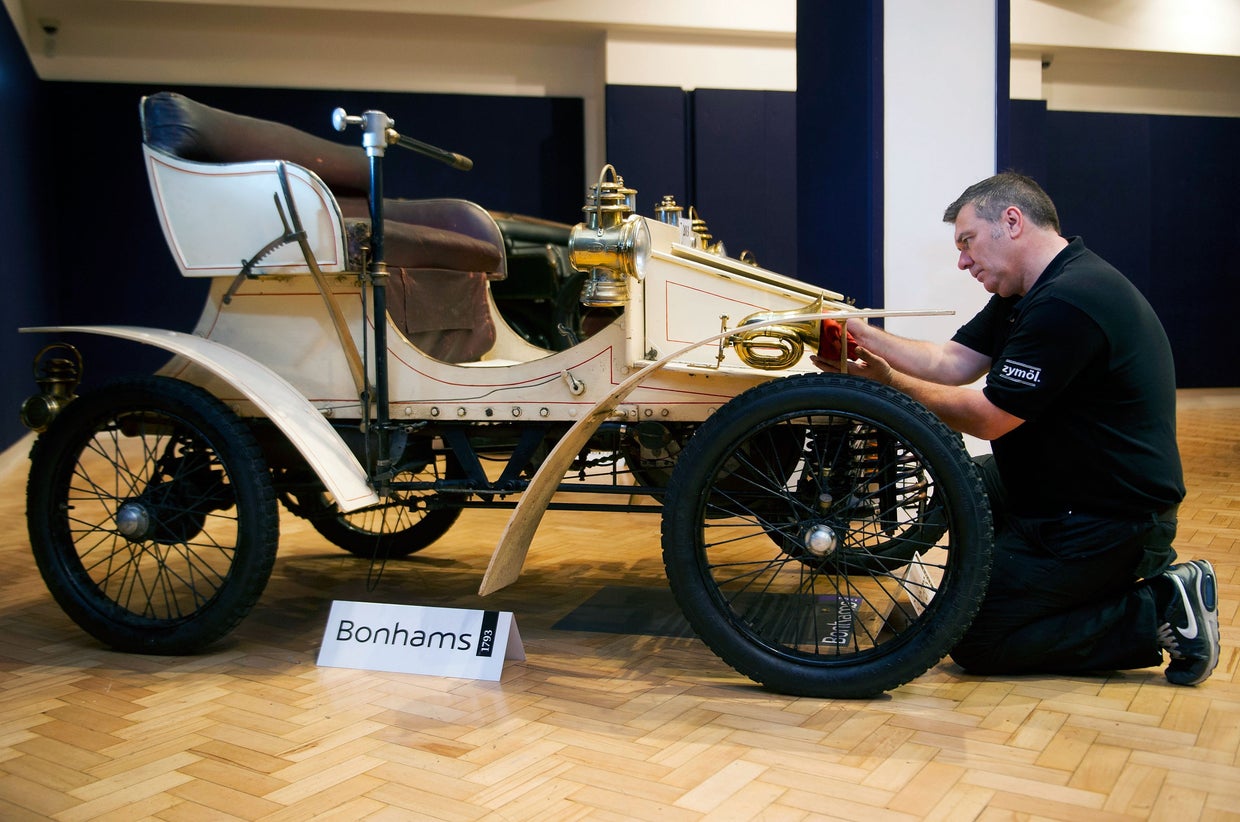 Oldest surviving vauxhall motor car - CBS News