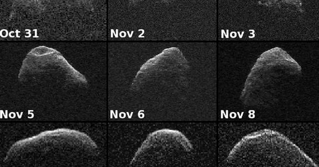 Mile-wide asteroid's many faces revealed in NASA photos - CBS News