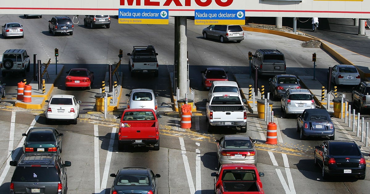 Prepare for a torturous border crossing into Tijuana - CBS News