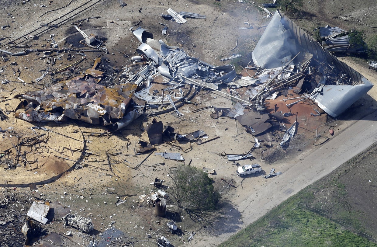 Texas fertilizer plant explosion - CBS News