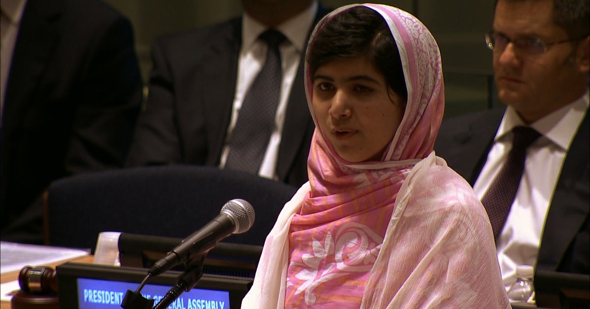 Malala Yousafzai addresses United Nations - CBS News
