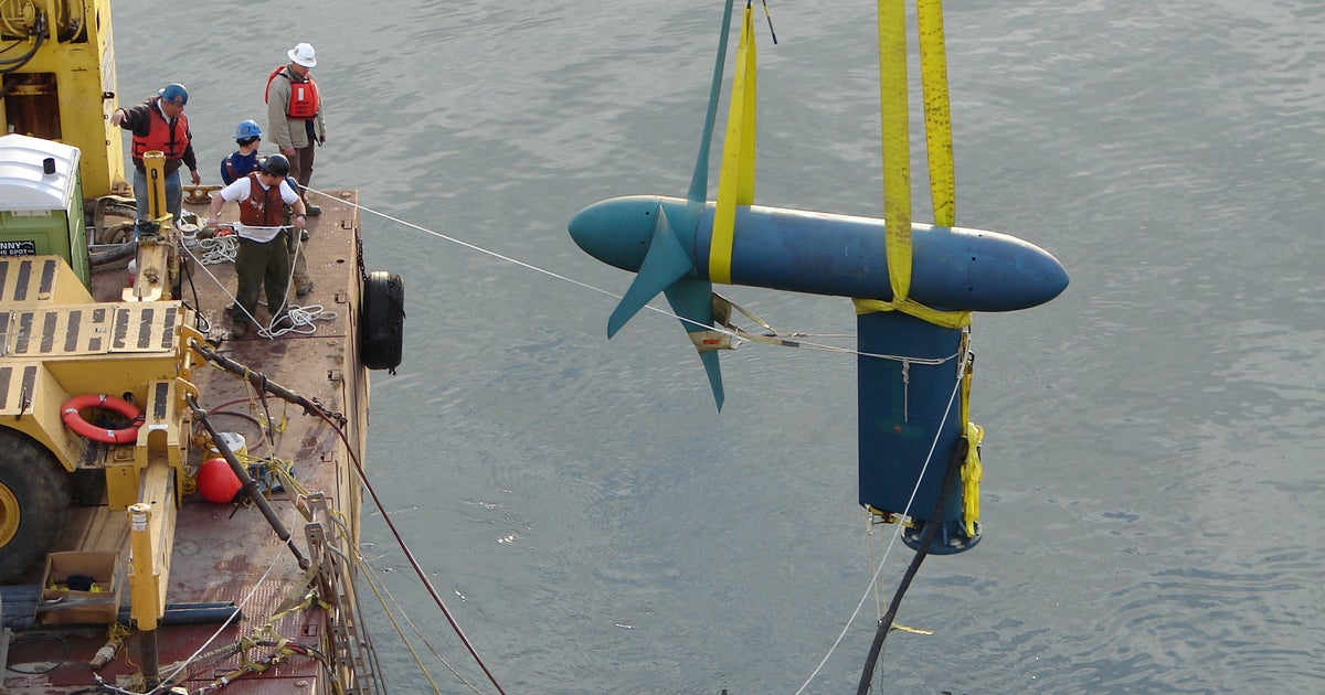 Powering the Future: Underwater turbines harness river power - CBS News