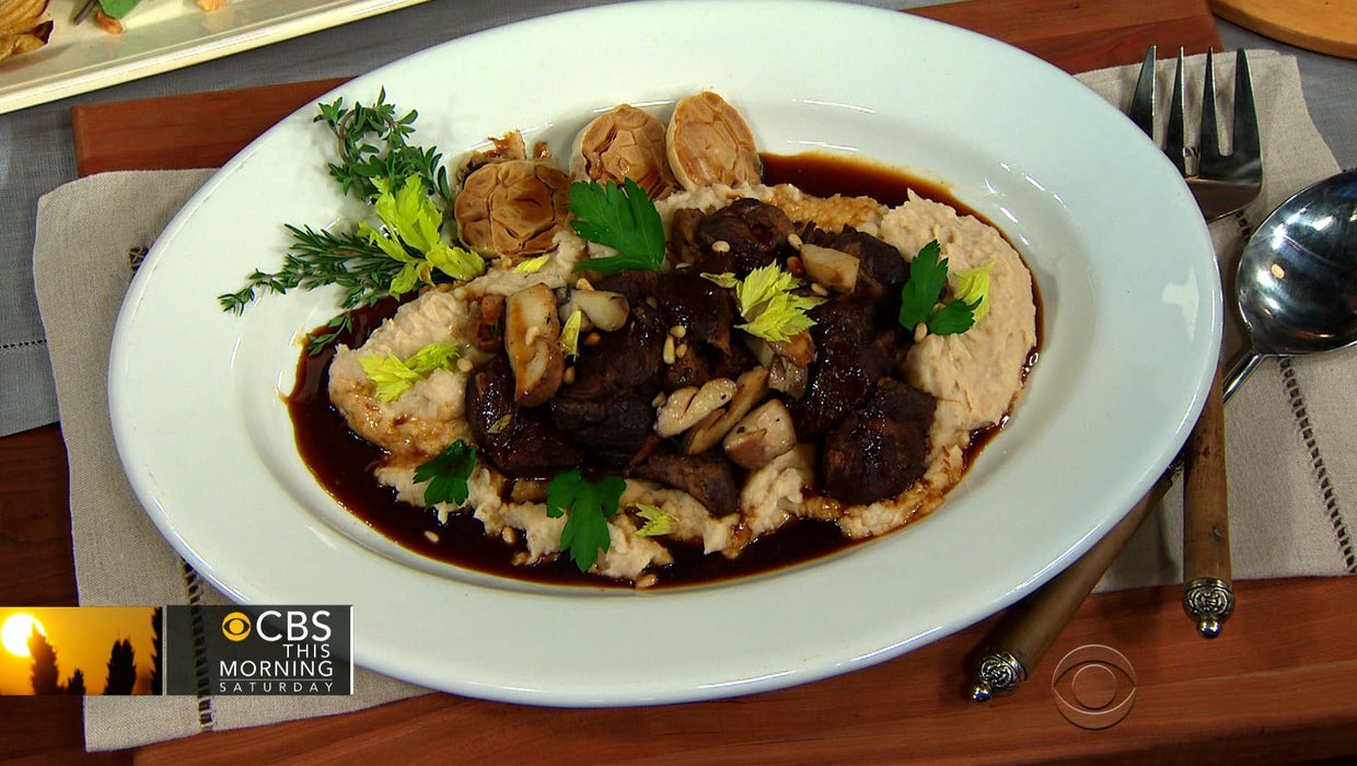 THE Dish: Chef Frank Stitt's lamb shoulder with porcini - CBS News