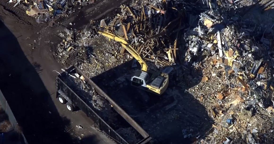 Demolition begins at Sandy Hook - CBS News