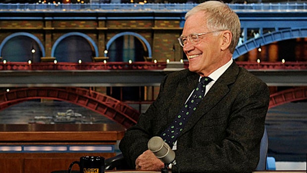 David Letterman through the years