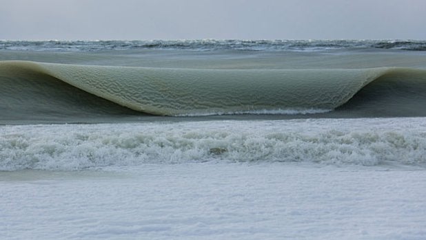 Freezing temperatures cause amazing and rare phenomenon at Nantucket ...
