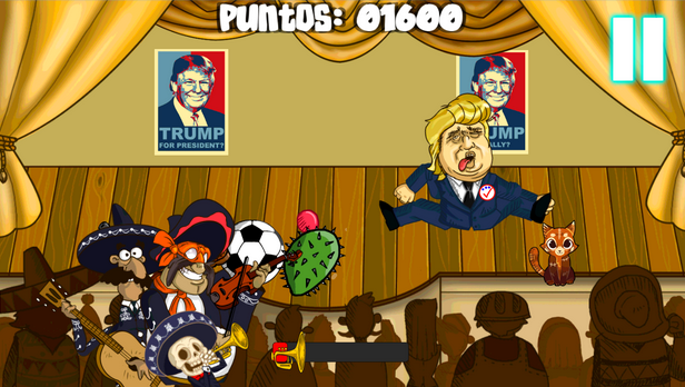 In new video game, players aim soccer balls, tequila bottles at Trump ...