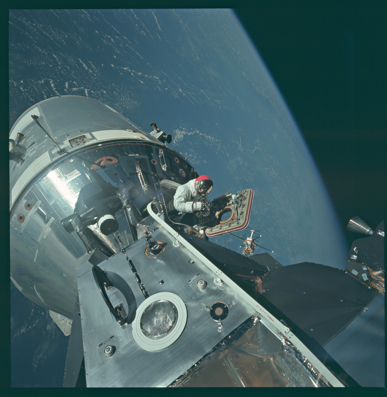 Newly released photos of Apollo moon missions