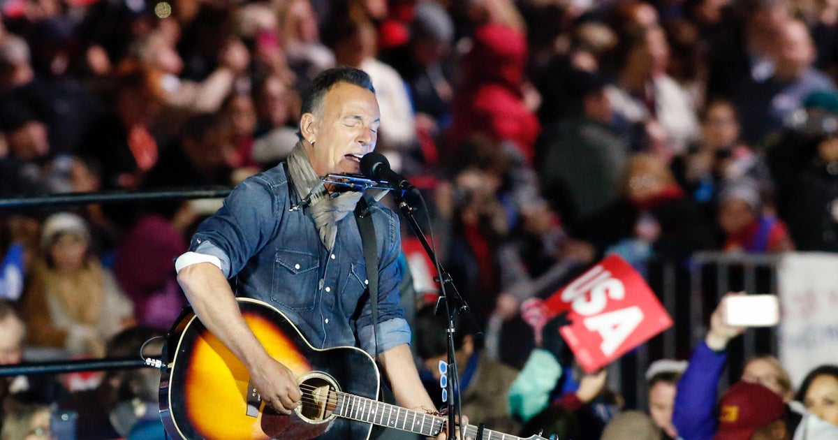 Bruce Springsteen questions Trump’s competence for office - CBS News