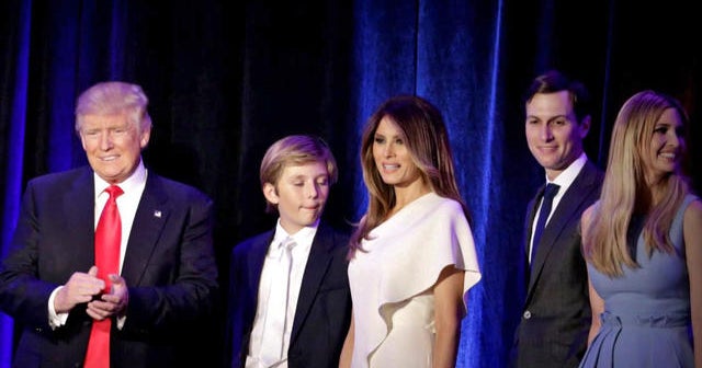 How Trump first family breaks the mold - CBS News