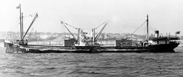 World War II graveyard off the American coast