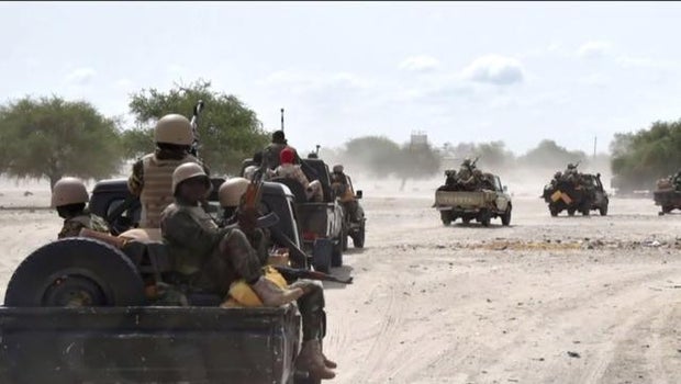 CBS News goes inside Niger ambush site Tongo Tongo where four US troops ...