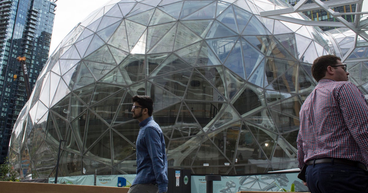 "You can't be afraid to think big": Inside Amazon's Spheres - CBS News