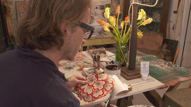 The whimsy of decoupage artist John Derian - CBS News