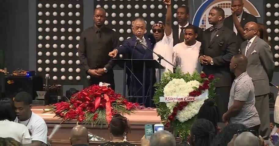 Watch live: Stephon Clark funeral, Al Sharpton to give eulogy -- video ...