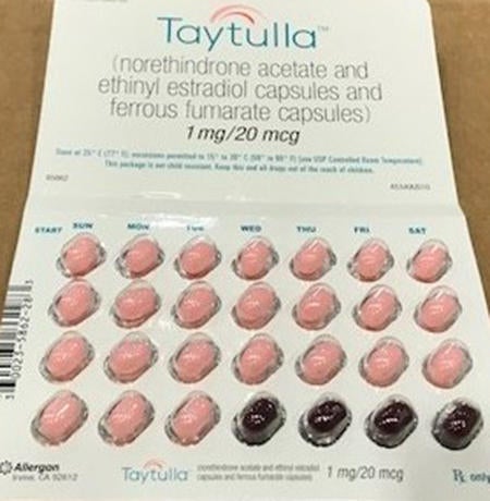 Taytulla birth control pills recalled by Allergan due to out-of-order ...