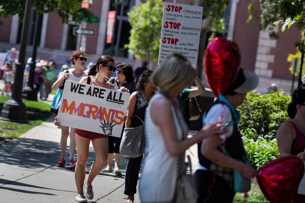 Immigration protests: Signs from marches across the U.S.