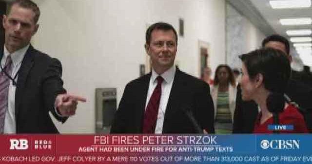 FBI fires agent Peter Strzok, as Trump calls for Russia investigation ...