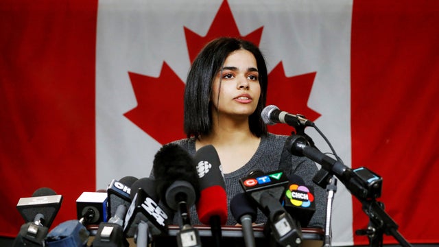 Saudi woman who fled family: "We are treated as an object, like a slave ...