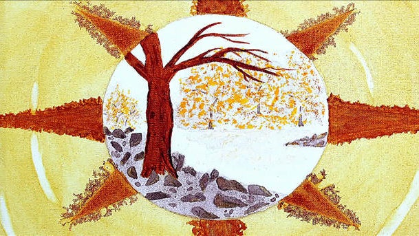 Here comes the sun! "Sunday Morning" sun art