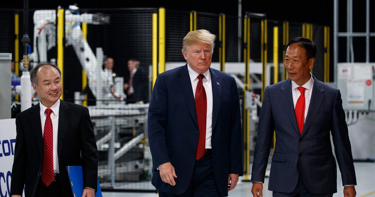 Foxconn: Wisconsin Factory Will Be Operational In 2020 - CBS Chicago