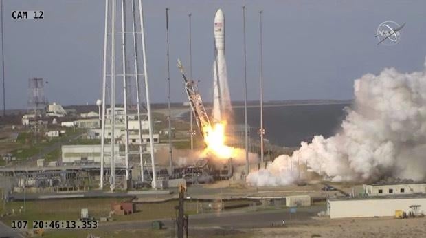 Antares Rocket Launch Today Cygnus Cargo Ship Launches From Wallops