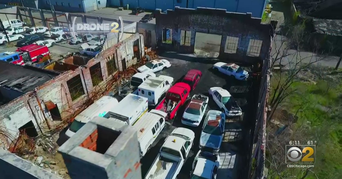 Lot Full Of Decommissioned Gary Police Squad Cars To Go To Public ...