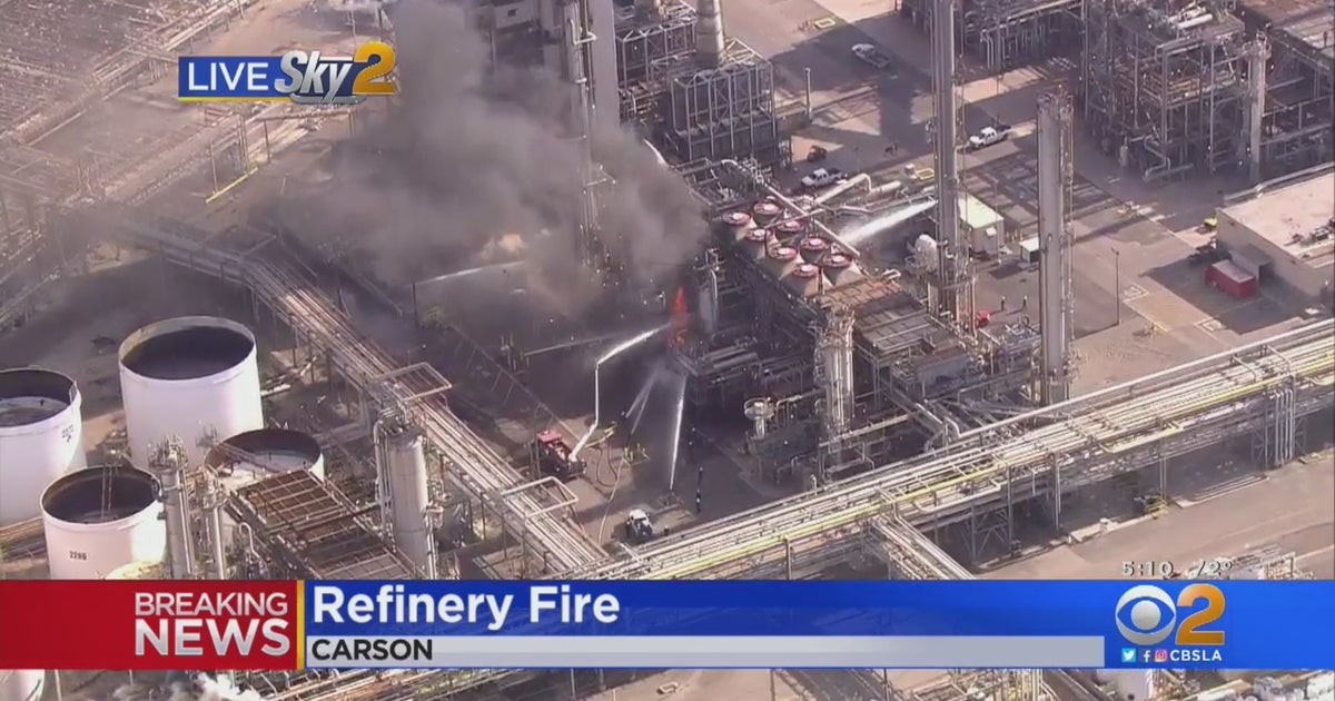 Second Fire In Under 2 Months Burns Through Phillips 66 Refinery In ...
