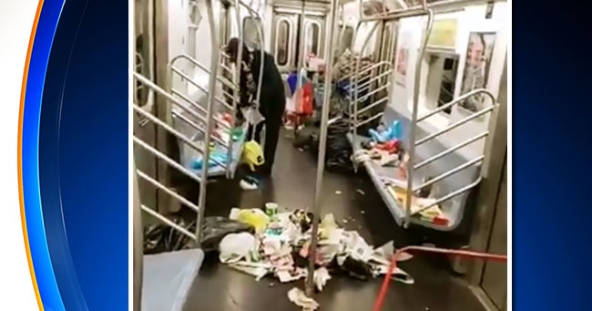 'It Was Something Indescribable': Video Of Disgusting, Trash-Strewn ...