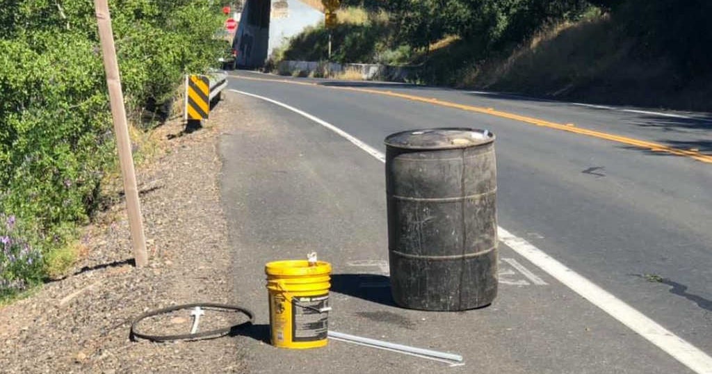Drums Of Deadly, Toxic Acid Dumped On Side Of Sonoma County Roads - CBS ...