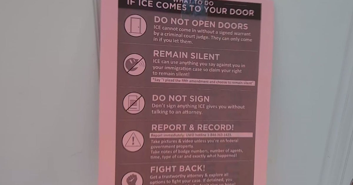 Immigrant Groups Preparing For Anticipated ICE Raids; 'You Have Rights ...