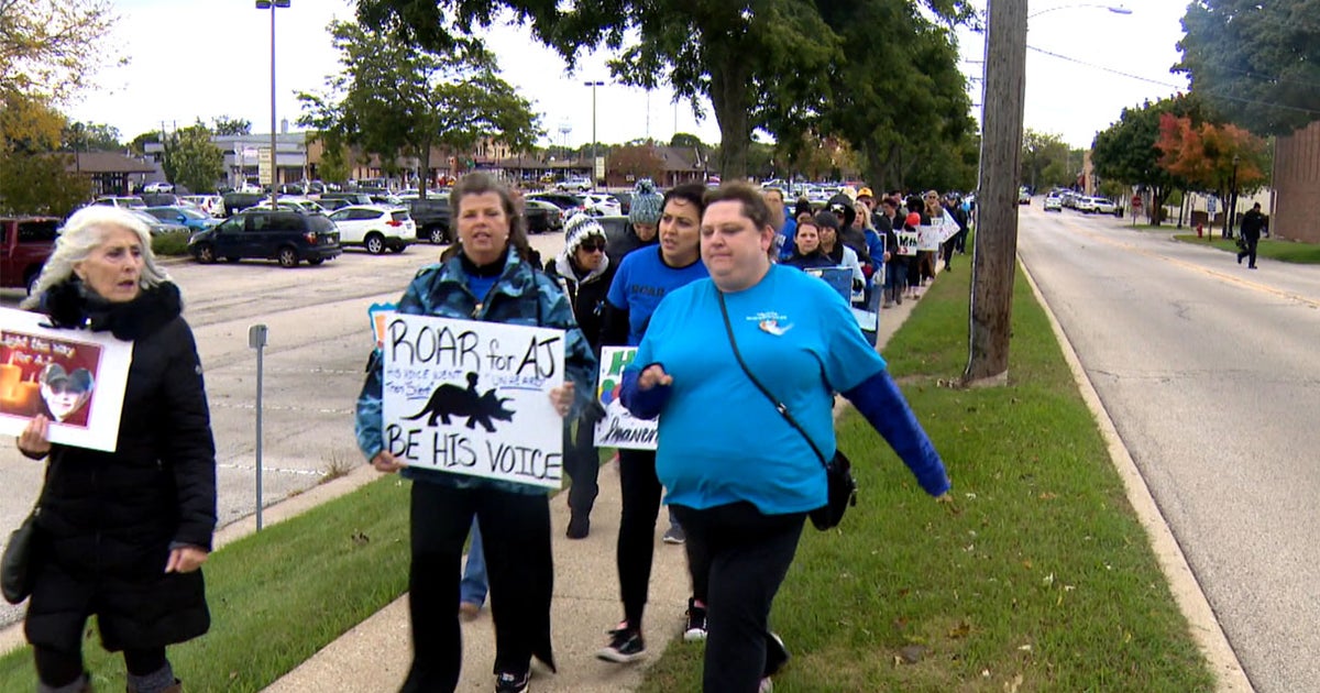 Crowd Celebrates What Would Have Been AJ Freund's Birthday, Marches For ...