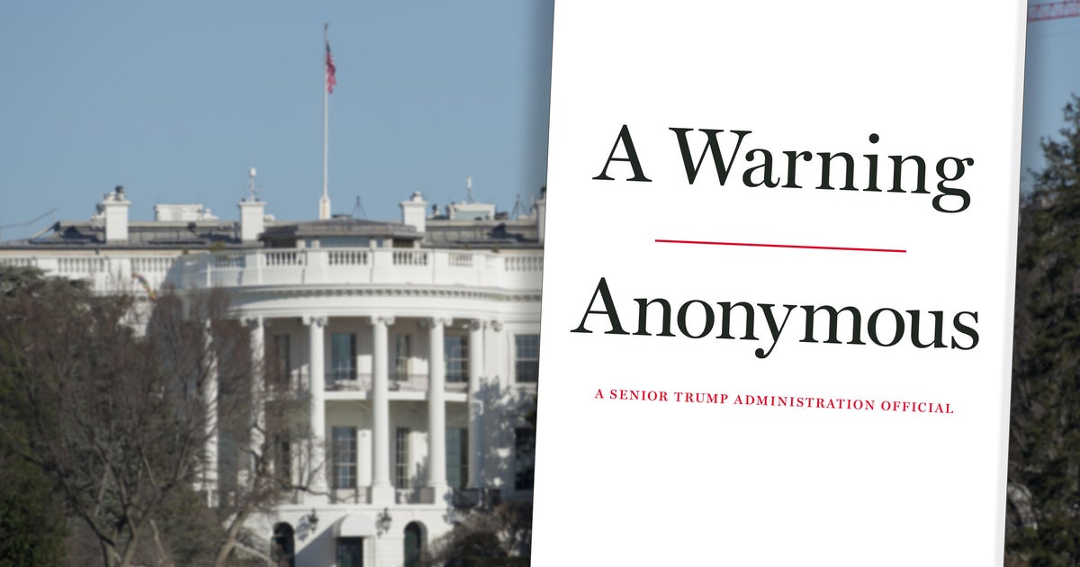 Anonymous book: Trump official to publish "A Warning" after New York ...