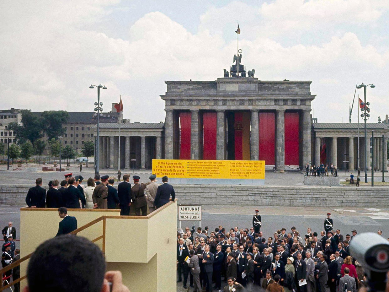 The fall of the Berlin Wall