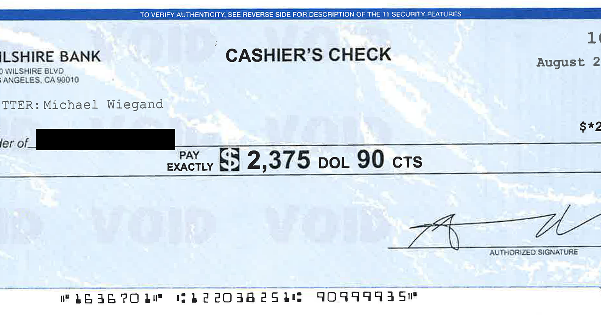 Don't Fall For Fake Checks And The Bogus Companies Behind Them - CBS ...