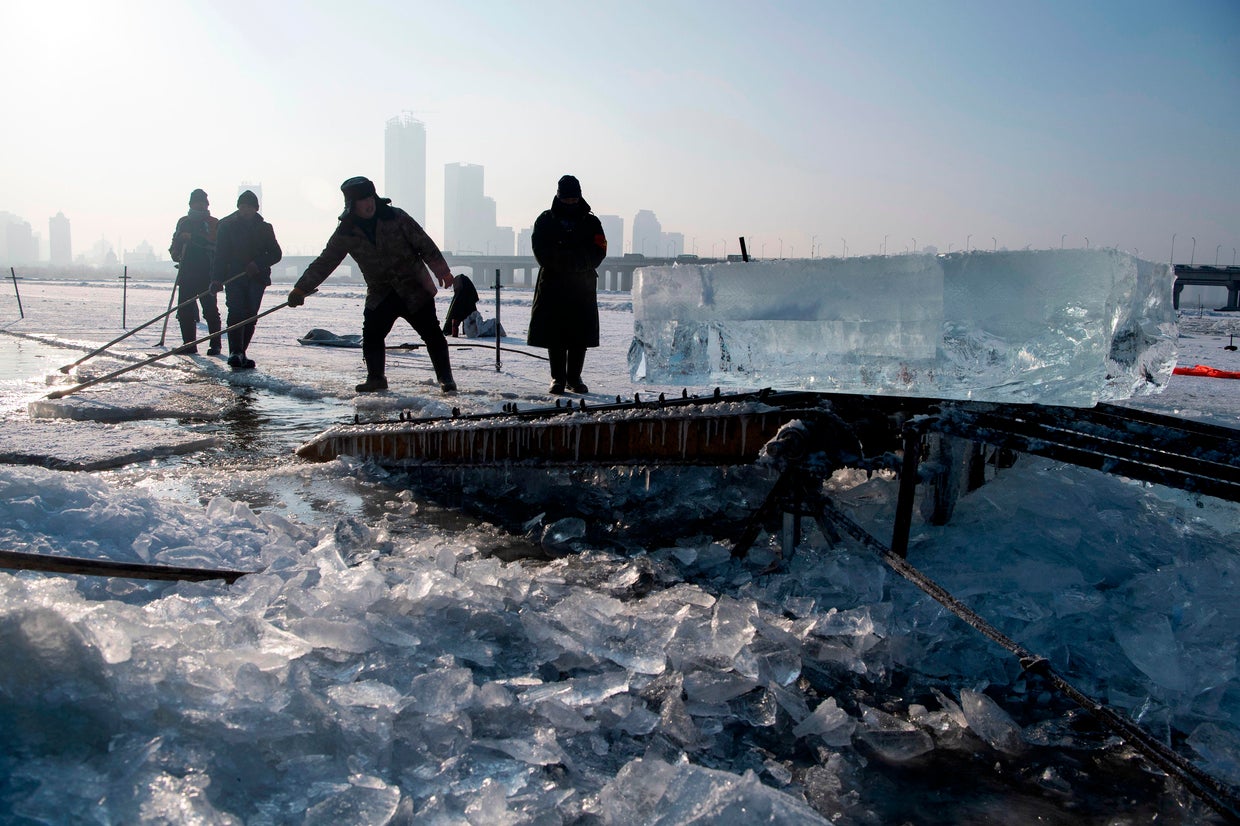 China's renowned Harbin Ice and Snow Festival takes a lot of grueling ...