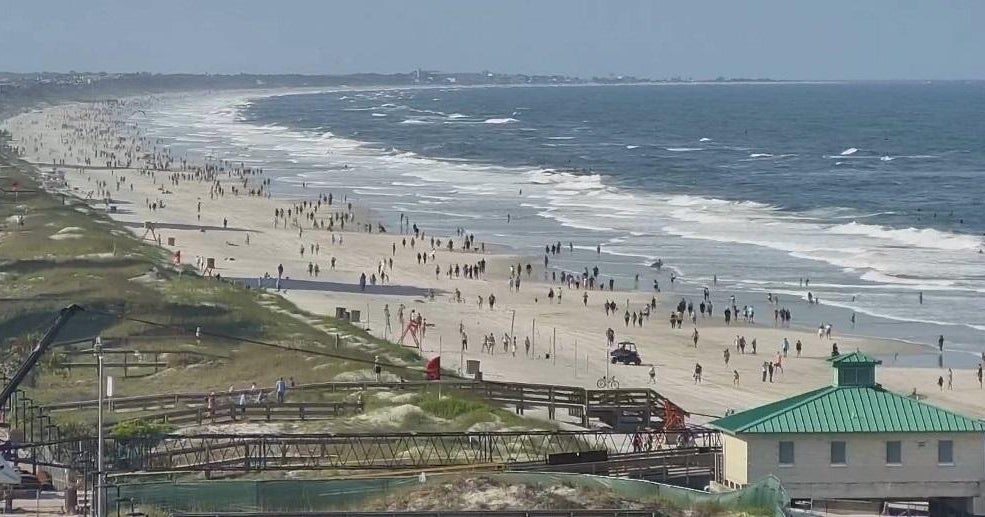 Beaches in Jacksonville, Florida, reopen with restrictions amid ...