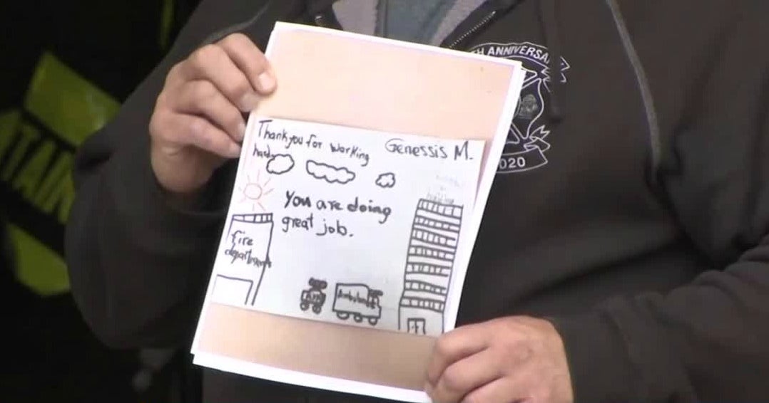 'Letters To Our Heroes Campaign' Stops Sunday To Thank First Responders ...