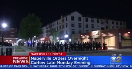 Naperville Orders Overnight Curfew Late Monday After Looting, Violence ...
