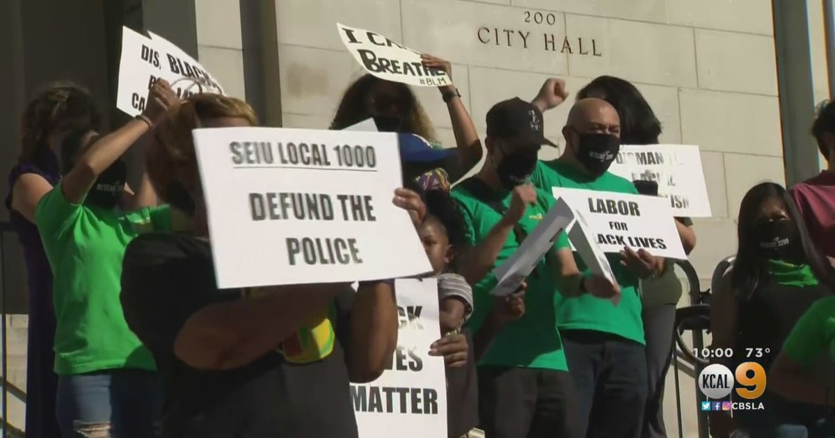 Union Leaders Join BLM Los Angeles In Calling For Defunding Of LAPD ...