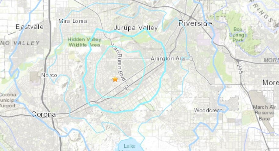 3.0-Magnitude Earthquake Shakes Riverside - CBS Los Angeles