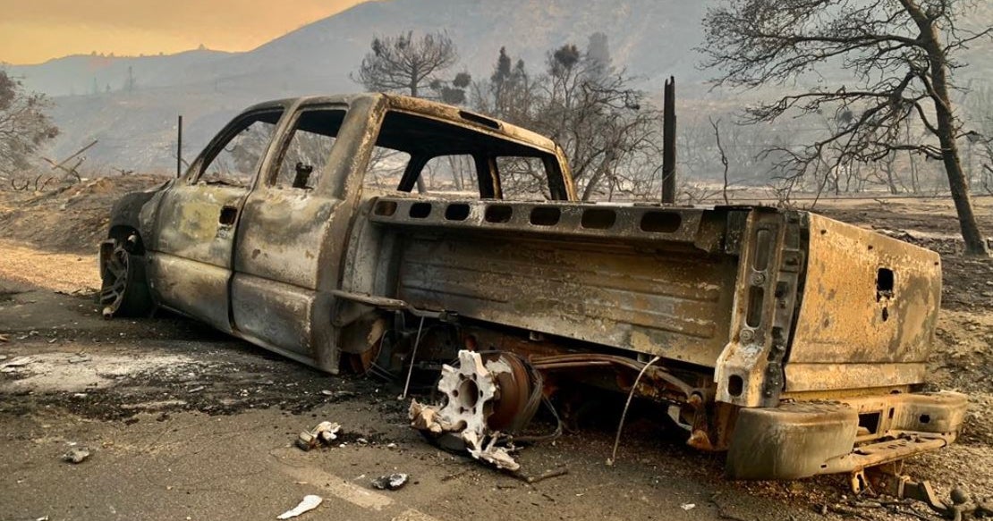 Evacuations Remain In Place As Stubborn Lake Fire Burns Near Lake ...