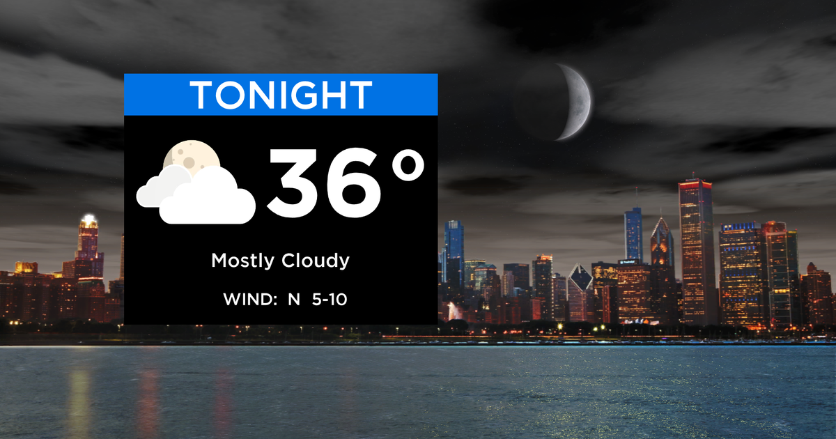 Chicago Weather: Cloudy And Wet Weekend Ahead - CBS Chicago