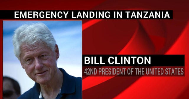 Bill Clinton's plane makes unscheduled landing - CBS News