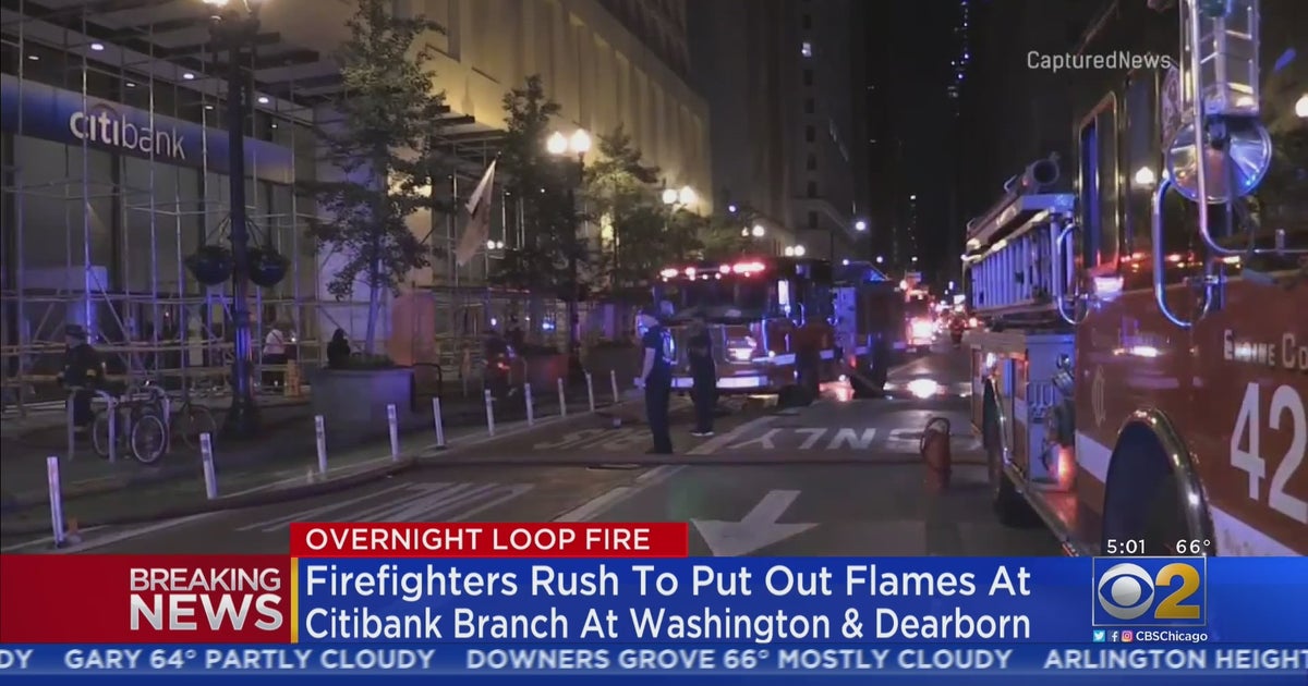 Arson Suspected In Fire At Citibank In The Loop That Injured One Person ...