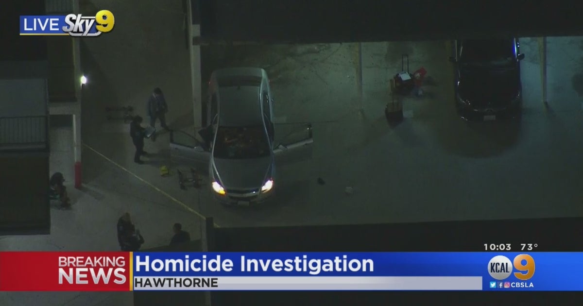 Police Investigate After Man Fatally Shot In Hawthorne - CBS Los Angeles